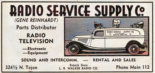 Vintage Mobile Radio Repair Service Ad Tin Refrigerator Magnet 2.5 X 3. ...