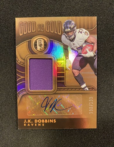 2022 Gold Standard Good as Gold J.K. Dobbins 199/199 #GOG-JKD | eBay