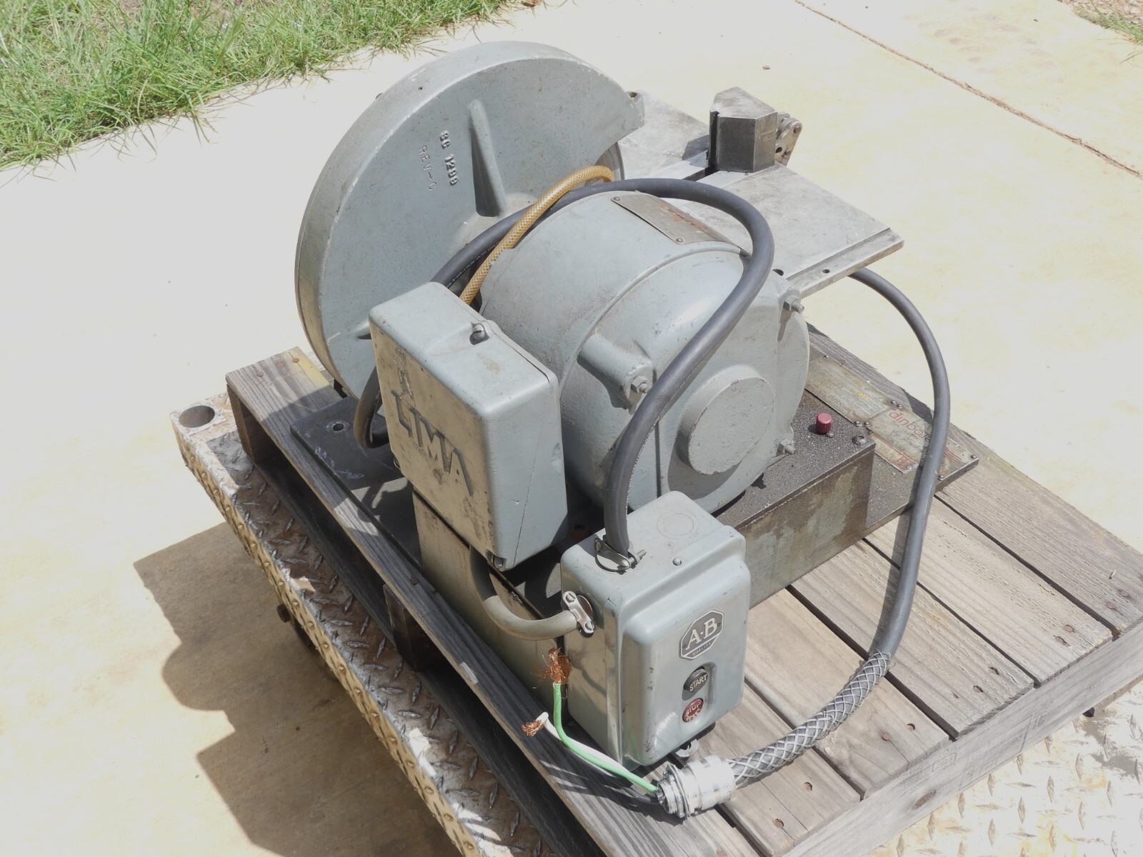 Leonard Tube Master 2C Tube & Pipe Finishing Mach +Aeroquip Hose Cut ...