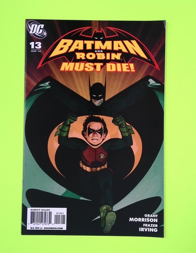 Batman and Robin #13b Vol. 1 2010 DC Comics Variant High Grade M30-181 ...