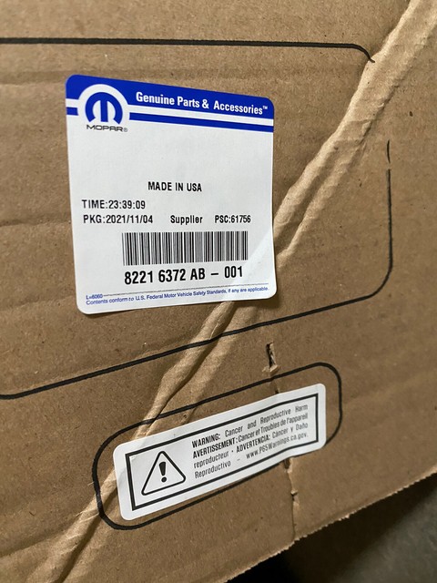 Genuine Mopar Cover Kit-Tonneau-Folding 82216372AB OEM for sale online ...