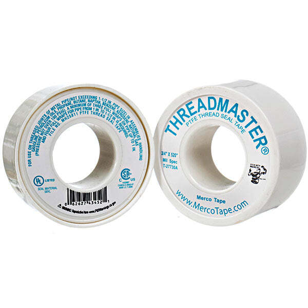 MERCO M44 Threadmaster Threadseal Tape FULL CASE, including Yellow for ...