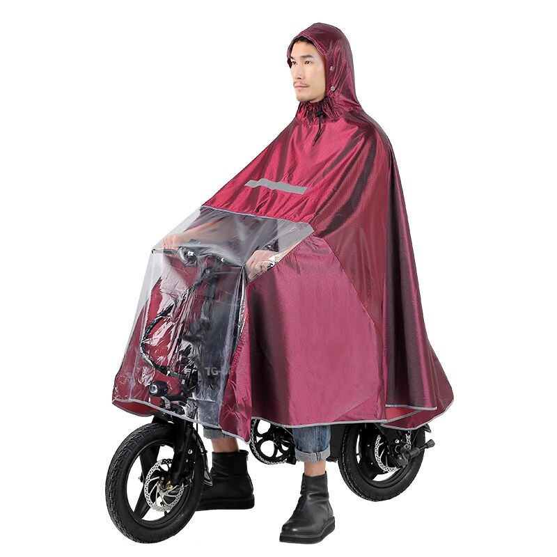 Unisex Rainproof Wheelchair Rain Poncho Rain Coat Cape for Bike ...