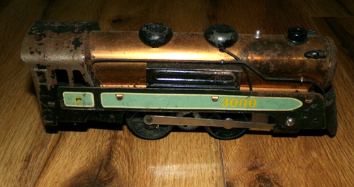 **UNTESTED** VTG Marx 3000 Steam Engine 2-4-2 Locomotive With Copper ...