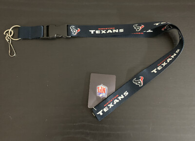Houston Texans Lanyard Keychain Blue | eBay