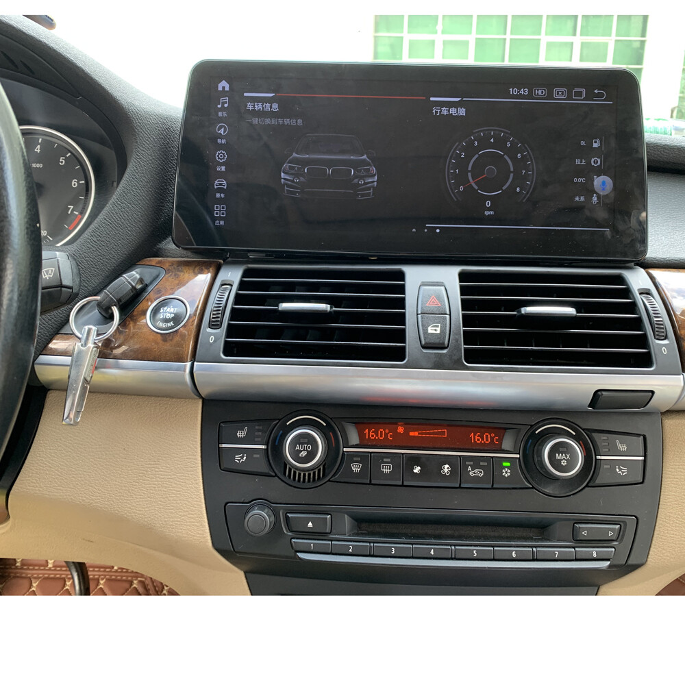 For BMW X5 E70 X6 E71 E72 2007-2014 12.3 Carplay Android 12 Touch