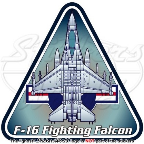 General Dynamics-Lockheed F-16 Fighting Falcon US AirForce USAF Vinyl ...