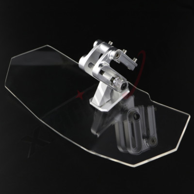 Fit For 04-07 BMW F650GS Adjustable ClipOn Windshield Windscreen ...