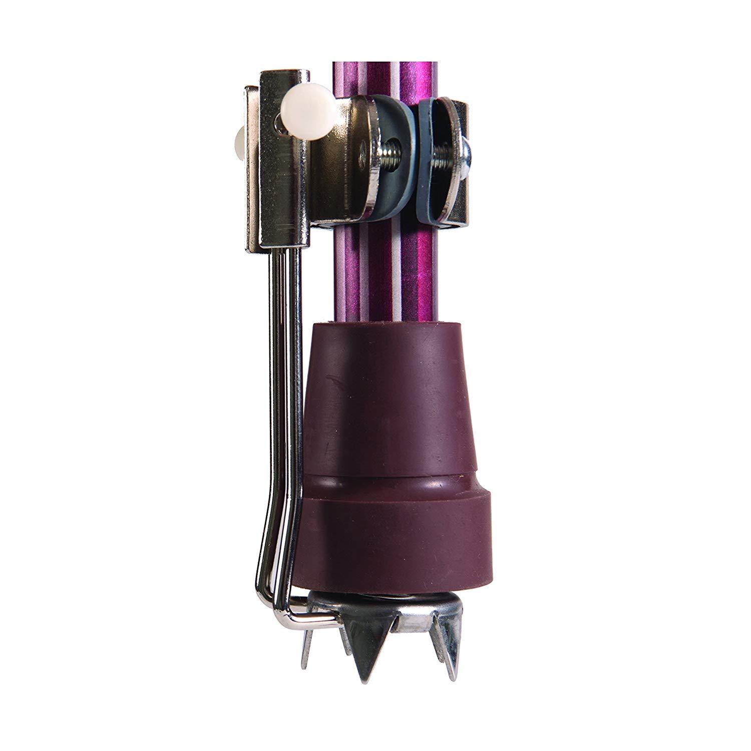 DMI Cane Ice Tip Attachment, Cane Ice Grip, 5 Prong Ice Grip Attachment ...