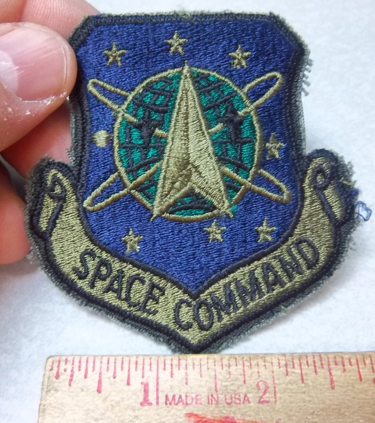USA Military SPACE Command, Colorful collectible military embroidered ...