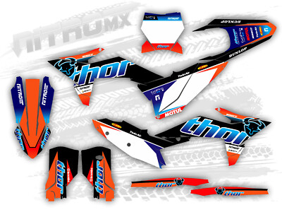 Graphics Kit fits KTM SX XC 125 150 SXF XCF 250 300 350 450 2025 Decals ...