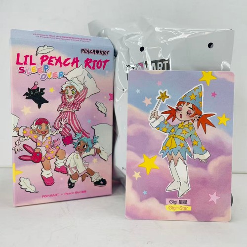 POP MART x Lil Peach Riot Sleepover Series Gigi-Star Confirmed Figure ...