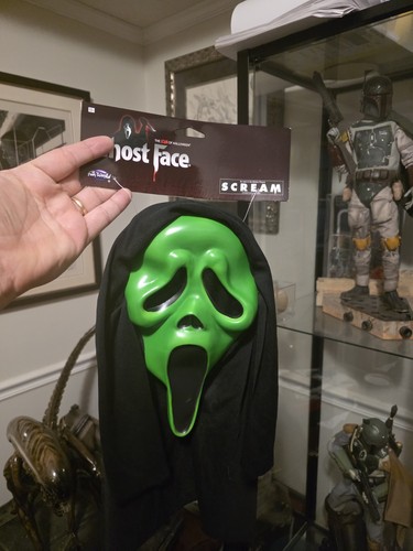 Scream Ghostface Rare Green Mask Fun World Stab by Fun World Rare & New ...