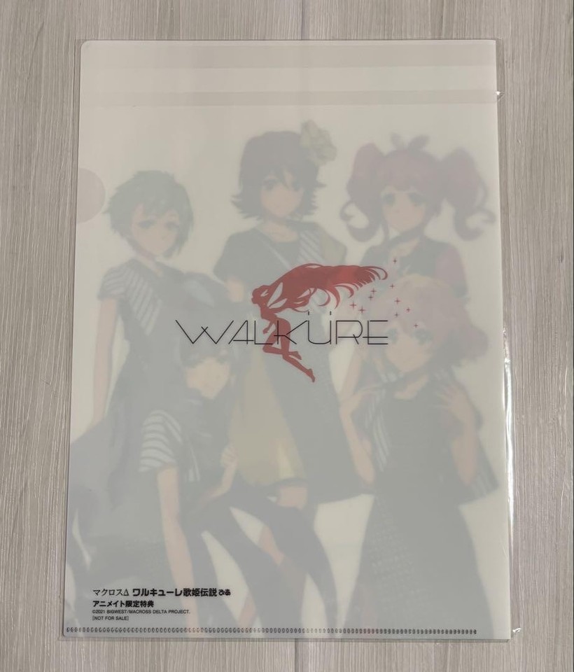 Macross Valkyrie Diva Legend Pia Animate Exclusive Bonus Clear File | eBay