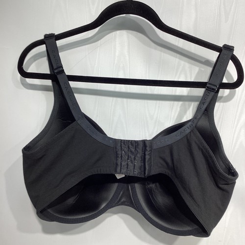 Cacique Bra Black 40G Underwire Molded Cups Cotton Blend | eBay