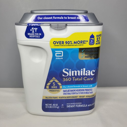 Similac 360 Total Care 2.5lb Milk-Based Powder Infant Formula w/ Iron ...