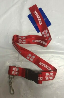 Nebraska Huskers Lanyard Breakaway Clip Key Chain | eBay
