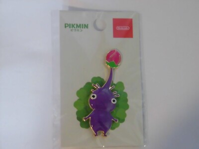 Pikmin Pin Badge Purple Nintendo shop Limited | eBay