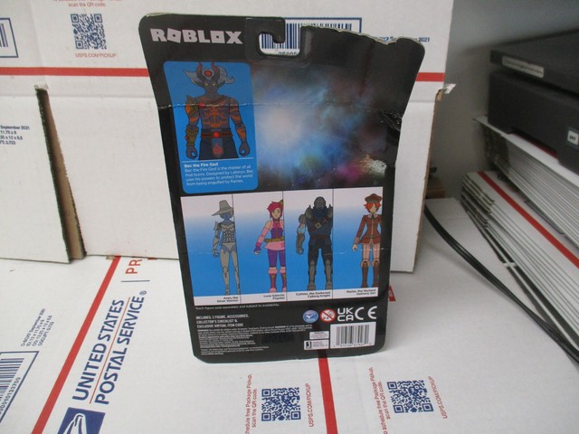 ROBLOX Jazwares BEC The Fire God Action Figure 2021 RARE Ex-htf Only 1 ...