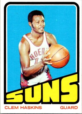 Clem Haskins - 1972-73 Topps Basketball #72 - Phoenix Suns | eBay