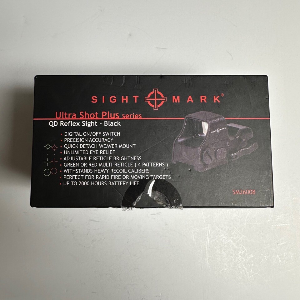Sightmark Ultra Shot Plus QD Reflex Sight Black SM26008: Tested & Works ...