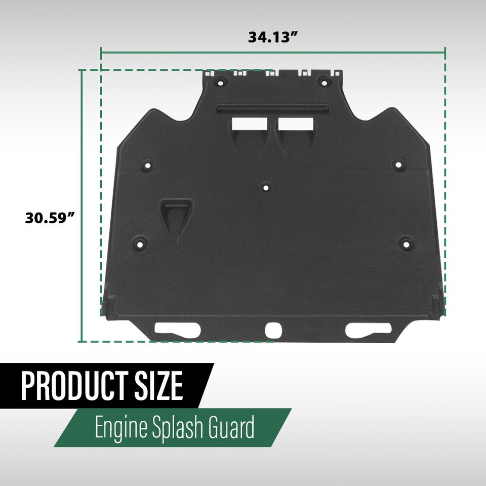 Fit For 2011-2018 Audi A6 A7 S6 S7 Quattro RS7 Engine Splash Guard ...