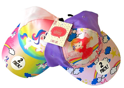 Girls - Magical Unicorn - Baseball Cap/Hat - 2-Pack - Brand New | eBay UK