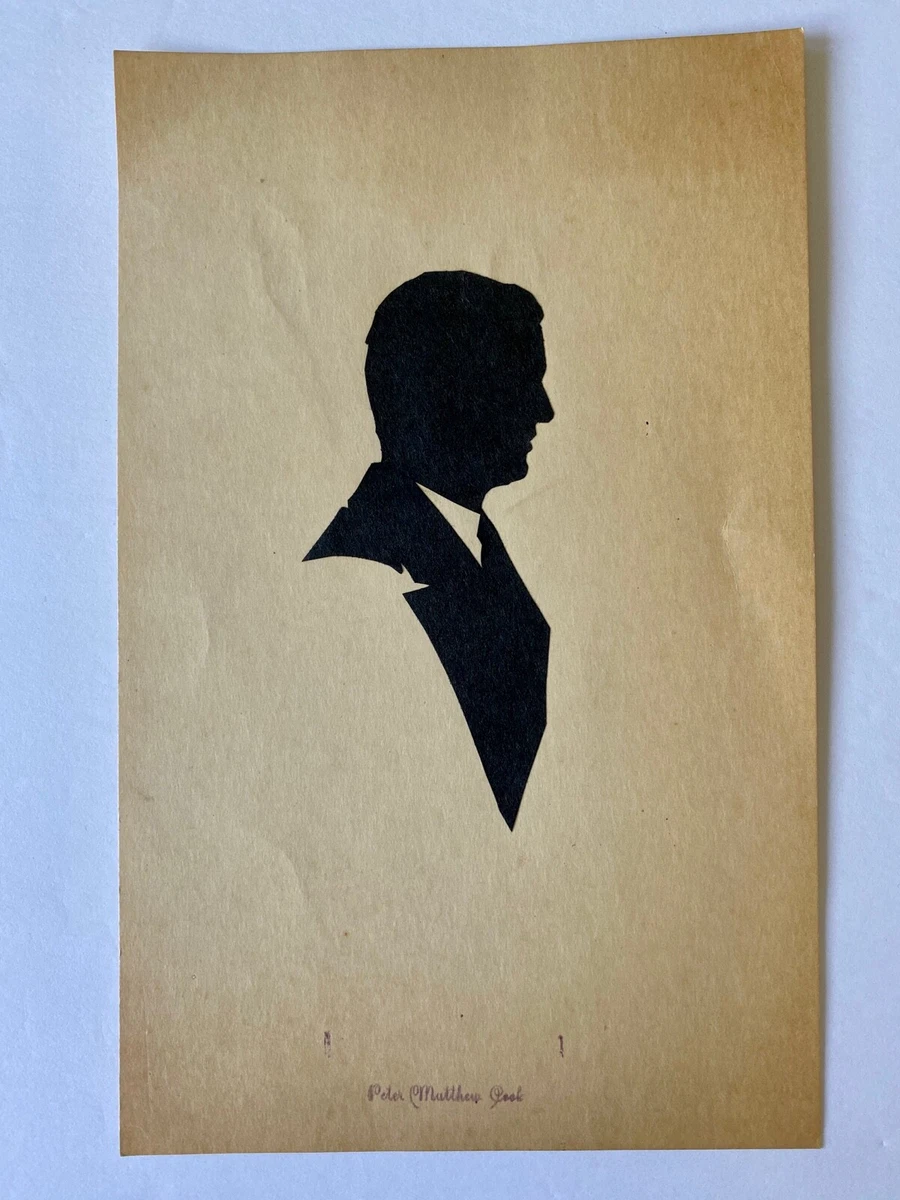 Vintage Man Silhouette