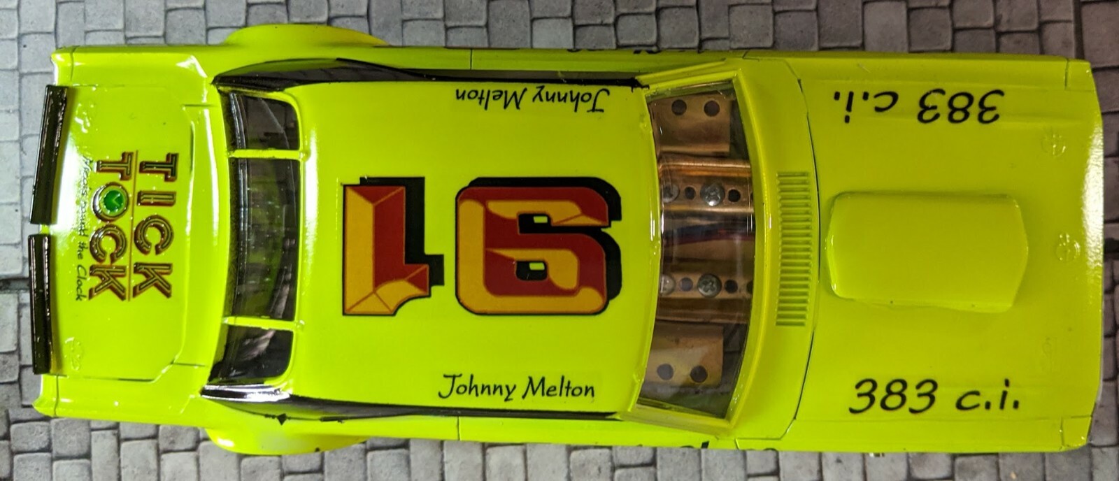 #91 Johnny Melton RPM Speed Shops 1/24th - 1/25th Scale Slot Car Decals ...