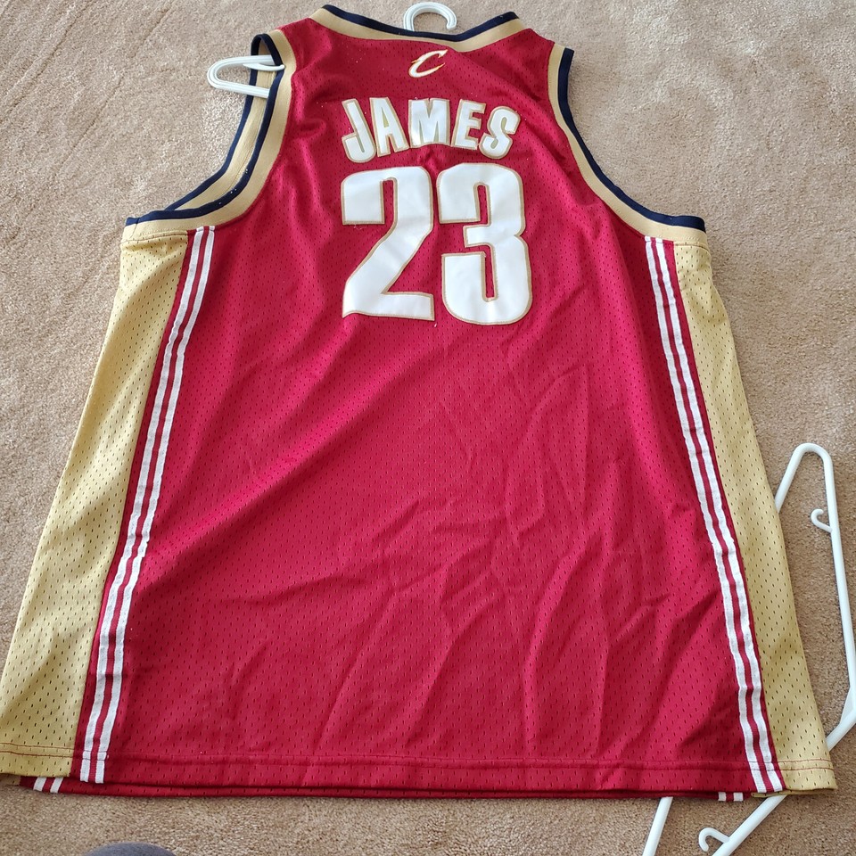 Vintage Nike Team Lebron James Cleveland Cavs Cavaliers Jersey XL | eBay