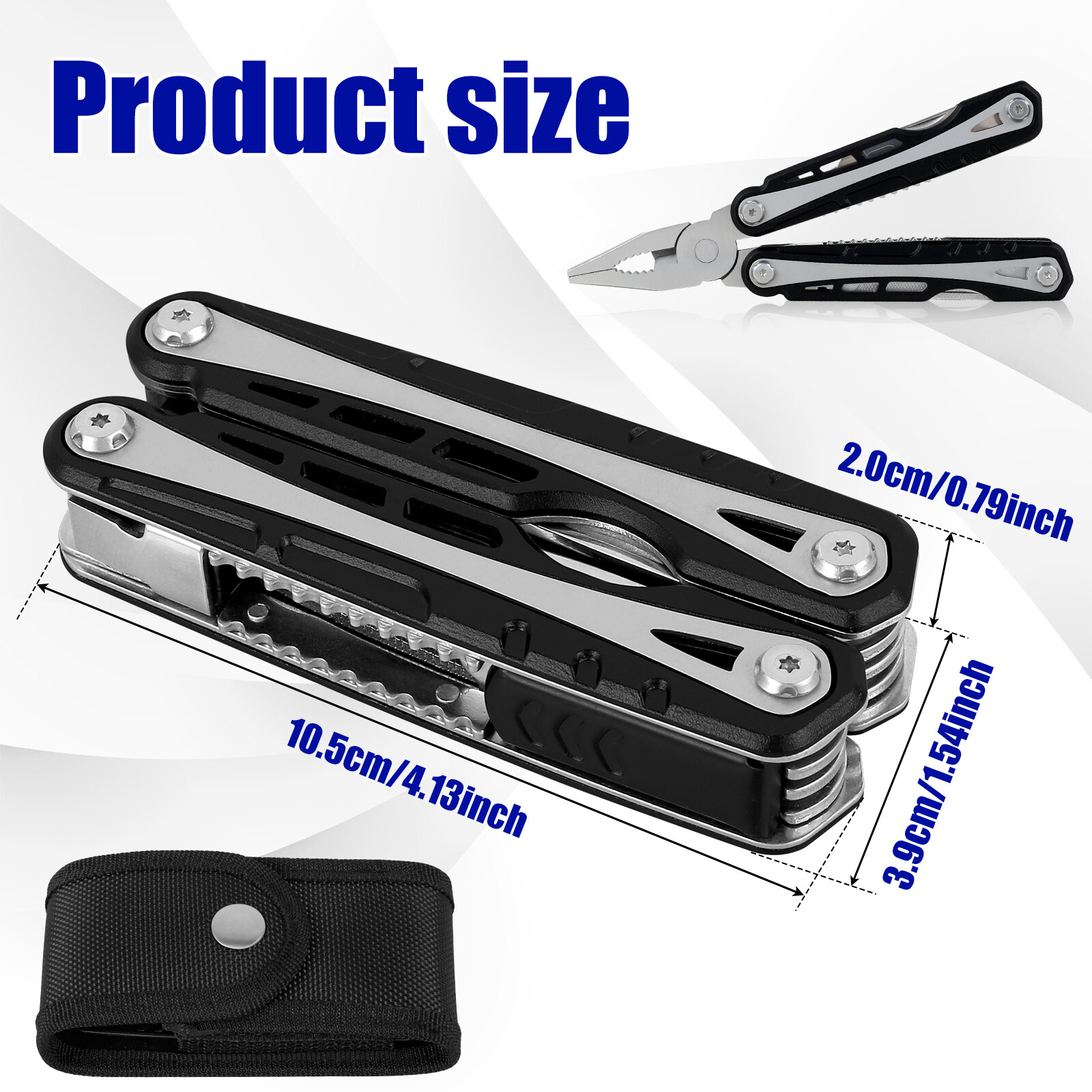 Multitool Pliers 13-in-1 Multifunctional Pliers Portable Plier Pocket ♋ ...