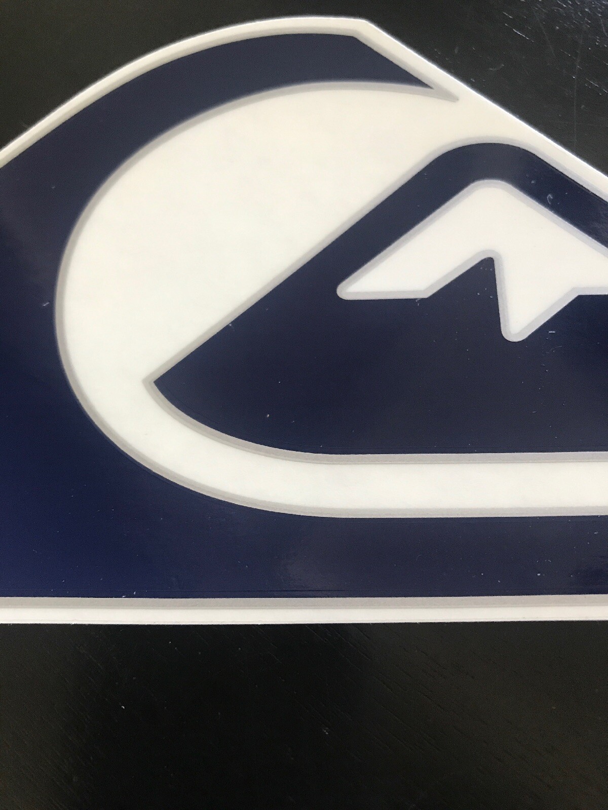 Quiksilver NAVY BLUE Authentic Team Sticker - 9” - Surf Skate Snow ...