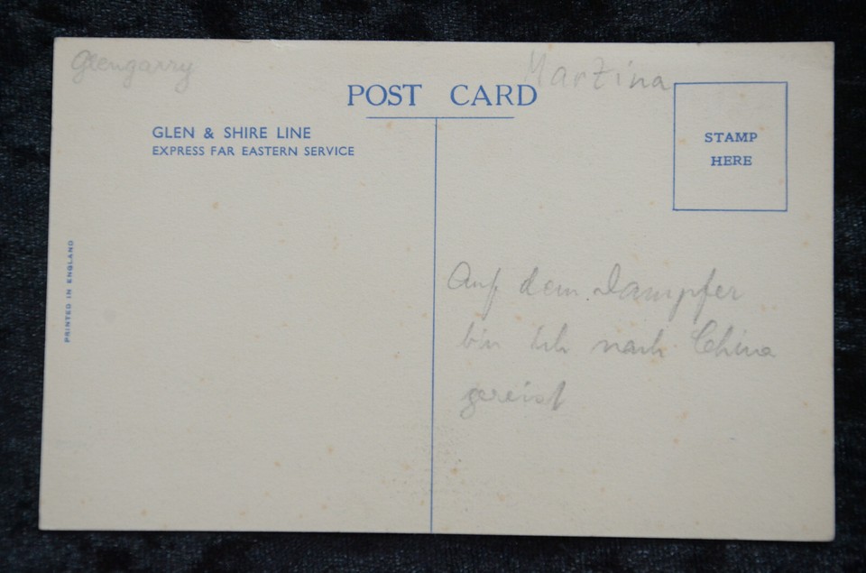 56239 AK Glen & Shire Line Express Far Eastern Service | eBay