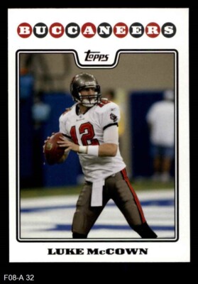 2008 Topps #32 Luke McCown Buccaneers Louisiana Tech 8 - NM/MT | eBay