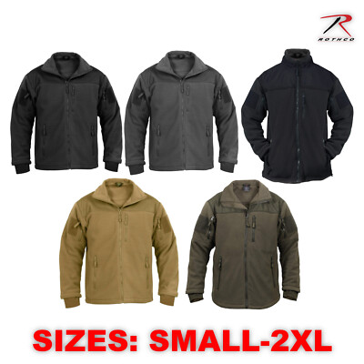 Rothco Spec Ops Tactical Army Uniform Fleece Jacket (Choose Sizes) | eBay
