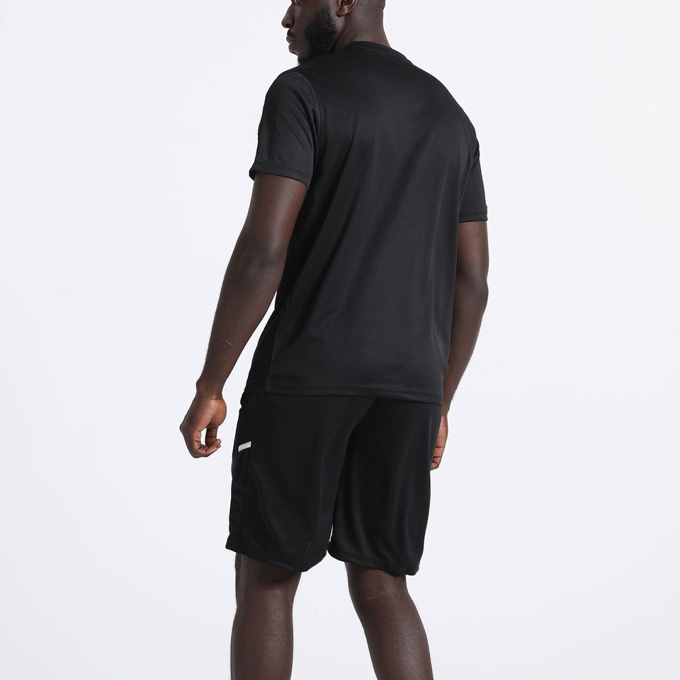 Men's Workout Clothes Athletic Shorts Shirt Set 3 Pack Basketball ...