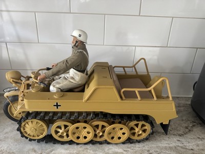 WW2 Afrikakorps 1/6 Scale German Kettenkrad Tracked Motorcycle W ...
