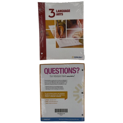 Sonlight Language Arts 3 Instructor’s Guide 3LG 2023 Version | eBay