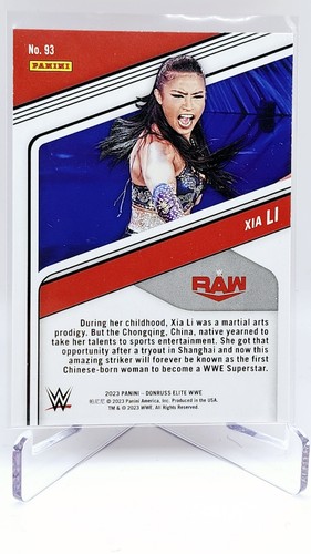 2023 Panini Donruss Elite WWE - Xia Li #93 | eBay