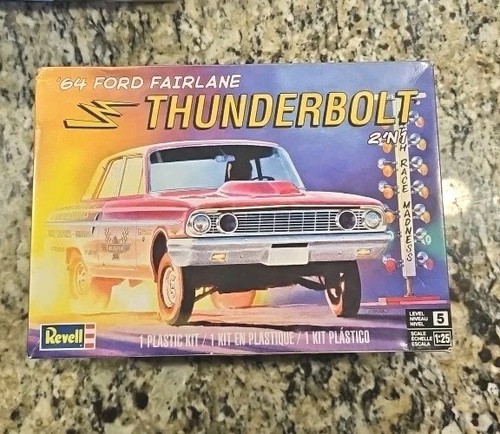 REVELL # 85-4408 1/25th SCALE 1964 FORD FAIRLANE THUNDERBOLT MODEL KIT ...