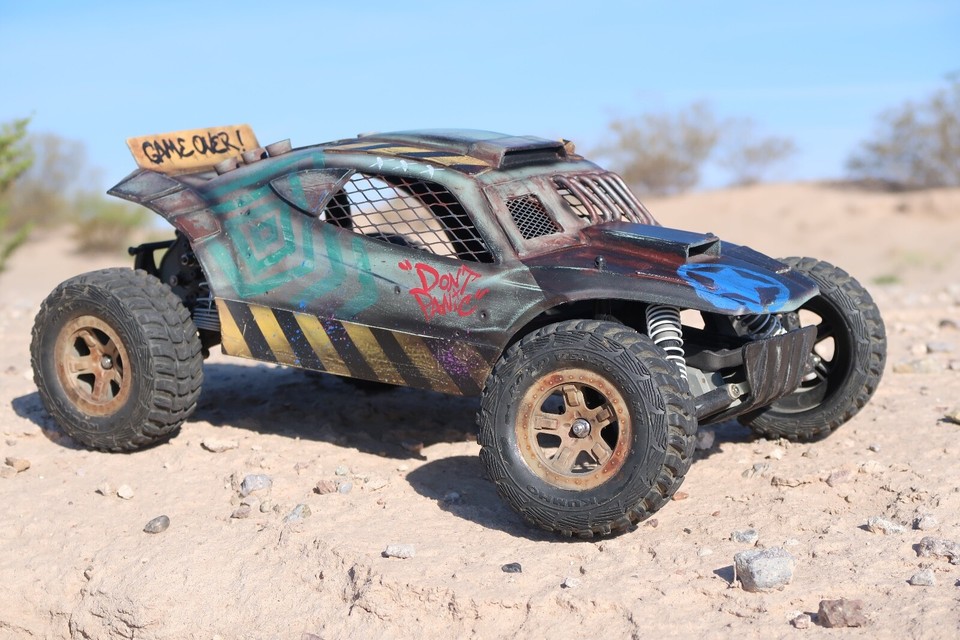 Custom RC Body 1/10. #1 of 4 made. Traxxas Slash Mad Max Borderlands | eBay
