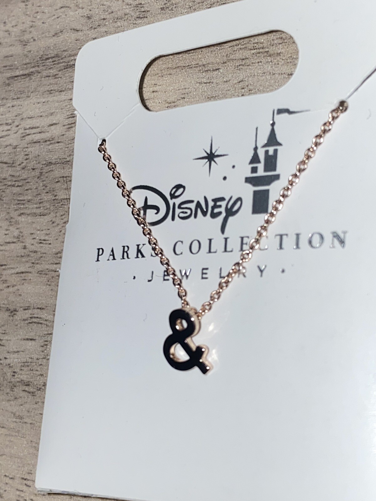 New Disney Parks Collection Jewelry Necklace Initial AND Letter Gold ...
