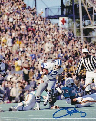 JIM RILEY MIAMI DOLPHINS ACTION SIGNED 8x10 | eBay