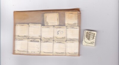 U. S. SCOTT 1584 BALLOT BOX STAMPS 650 3 CENT STAMPS DEALER STOCK LOT ...