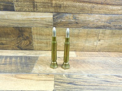 Vintage Brass SL 43 50 Caliber Bullet Design 6 1/4" Salt & Pepper ...