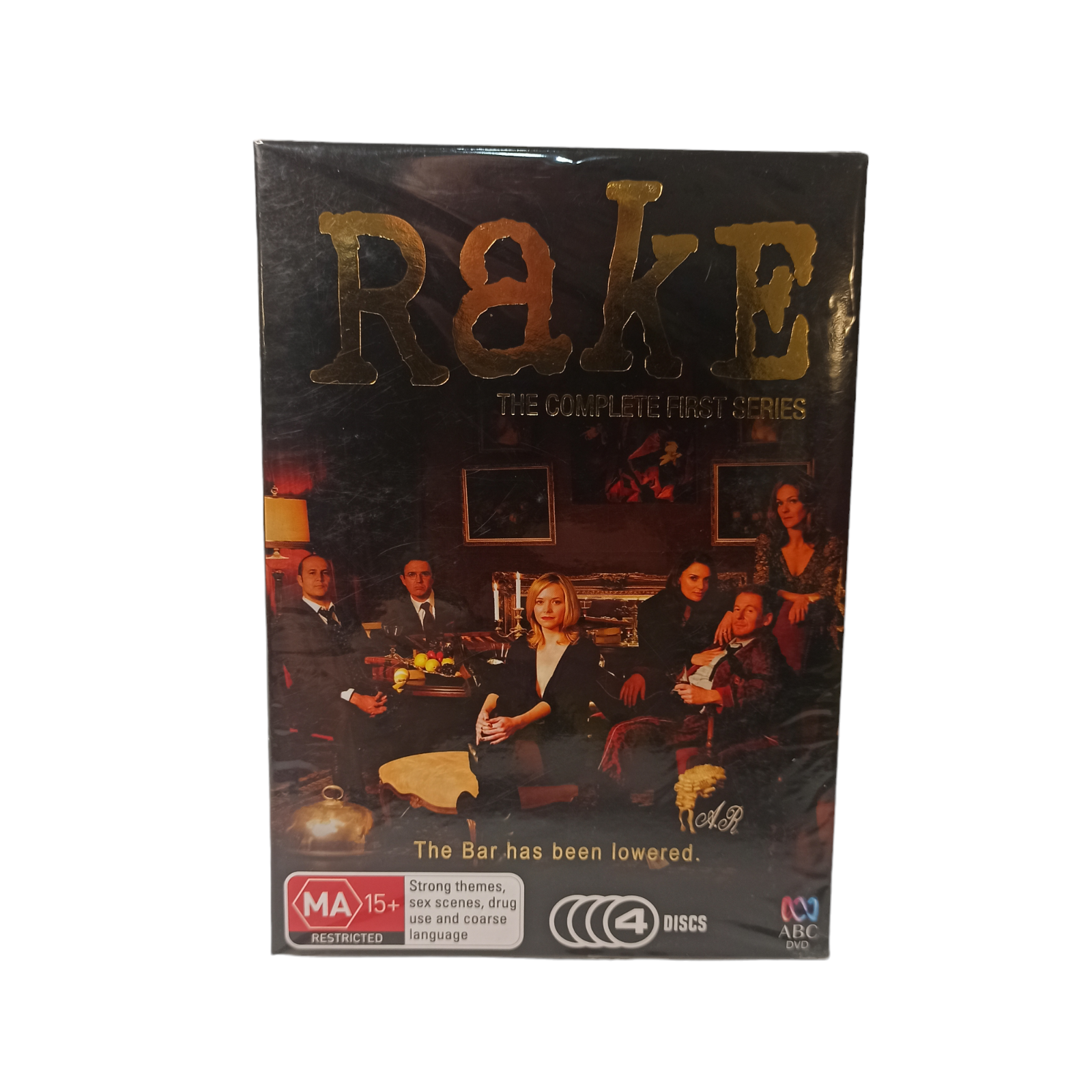 Rake Series 1 (DVD 2017) Australian TV Comedy Drama Sydney Barrister ...