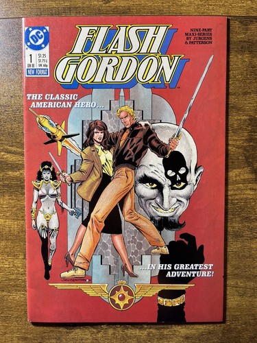 FLASH GORDON 1 DAN JURGENS STORY & COVER SCI-FI CLASSIC DC COMICS 1988 | eBay