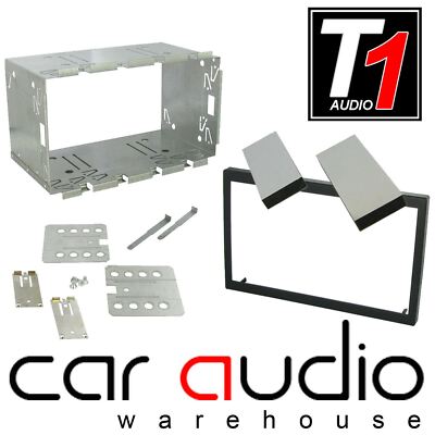 Universal 100 mm Car Stereo Radio Double Din Cage Kit Keys Brackets ...