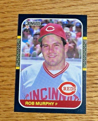 ROB MURPHY 1987 Donruss #452 Rookie RC | eBay