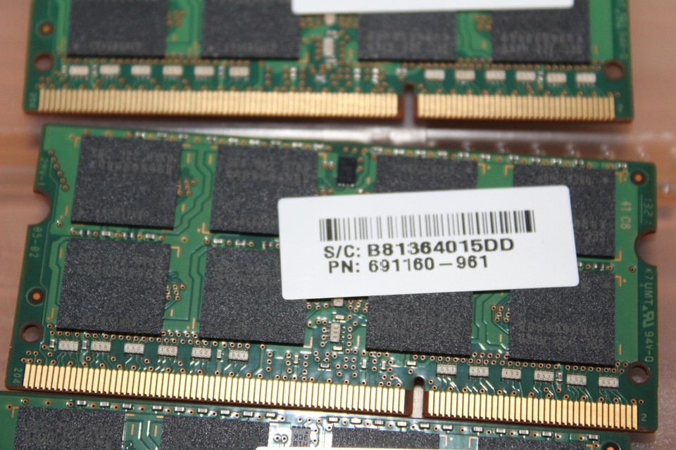 3 Piece Memory Sticks Samsung DDR3L 24GB Total Computer Networking ...